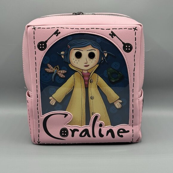 Loungefly | Bags | Loungefly Coraline Limited Edition Doll Pink Mini ...